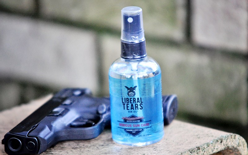 Oyster Shells "I Oil My Gun With Liberal Tears" Vinyl Sticker - 5 Inch ...